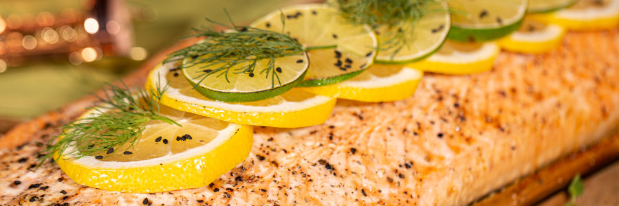 Citrus Cedar Planked Salmon – Broil King